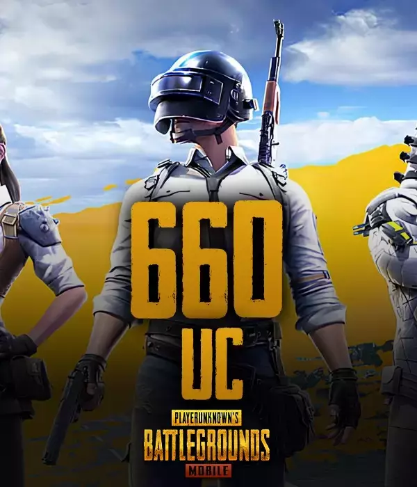 PUBG Mobile 660 UC Yükle E-pin Satın Al
